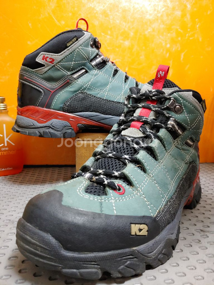 K2천연가죽 고어텍스 등산화(255) | 등산화/배낭/장비 | 중고나라