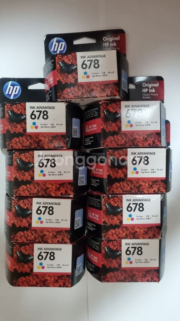 hp 678 컬러 잉크 판매 | 프린터/복합기/잉크/토너 | 중고나라