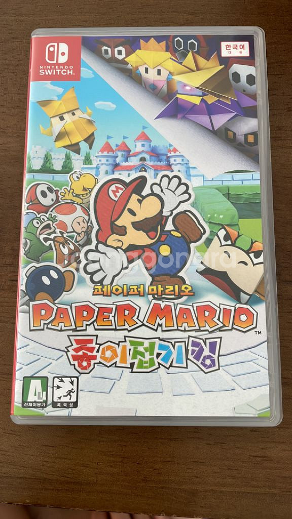 페이퍼 마리오 종이접기 킹 | 닌텐도 | 중고나라