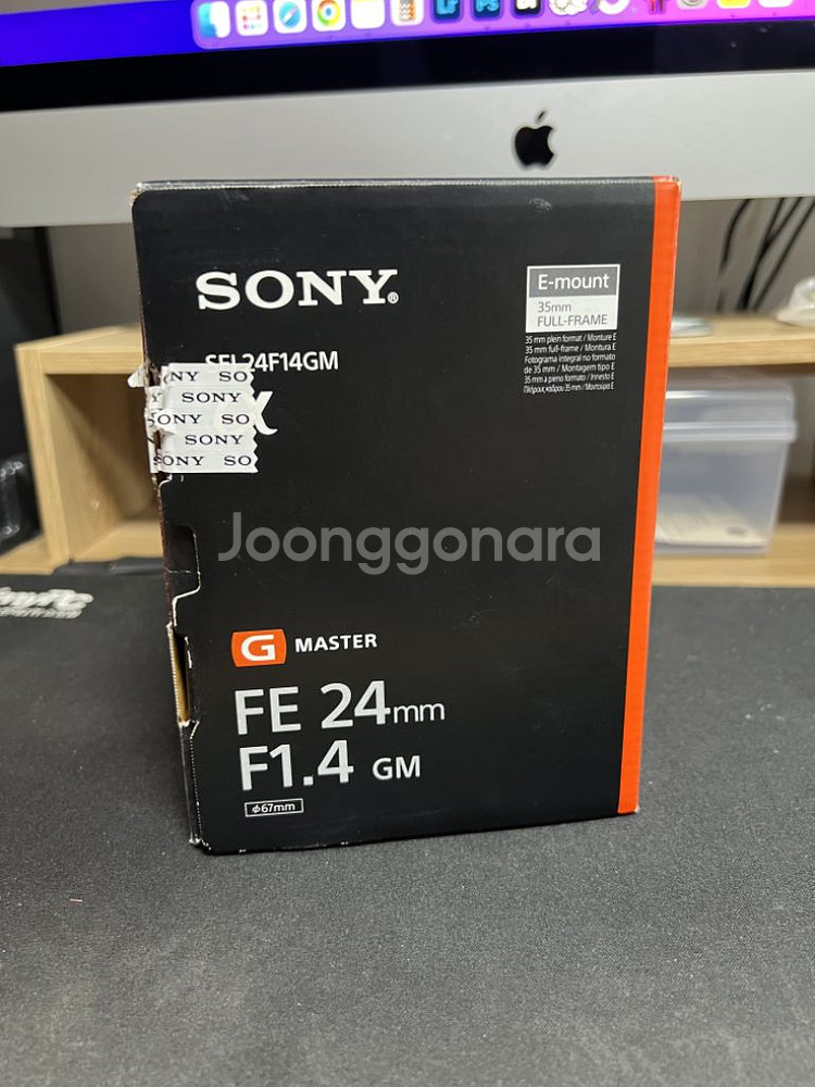 소니 24GM 24mm 1.4 GM | 카메라렌즈 | 중고나라