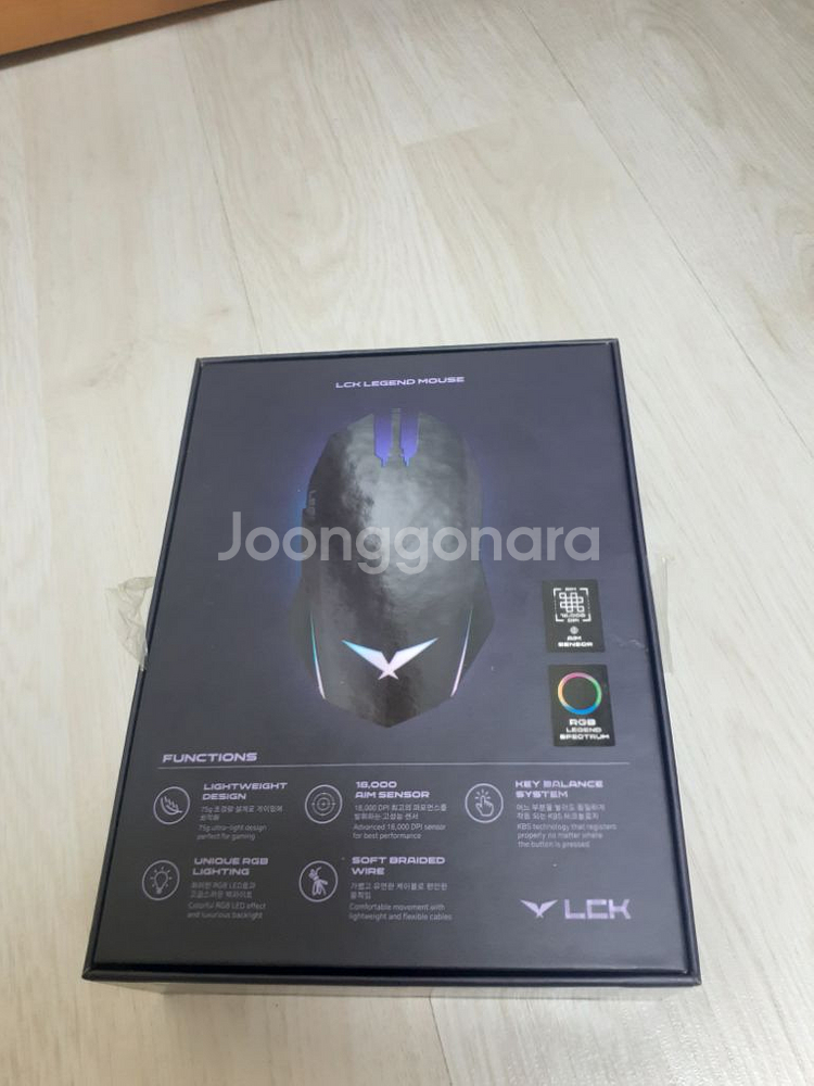 lck 레전드 마우스 | 키보드/마우스/스피커 | 중고나라