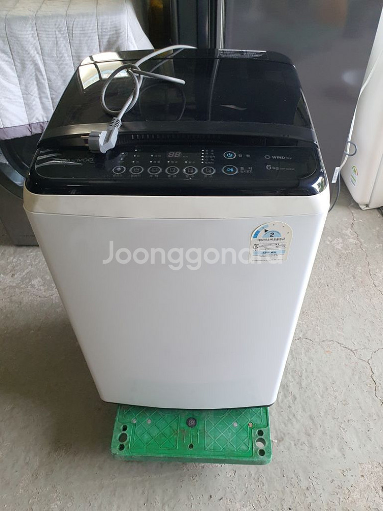 대우 위니아 통돌이 세탁기 6KG DWF-06EBWP | 중고나라 - 안심되는 중고거래