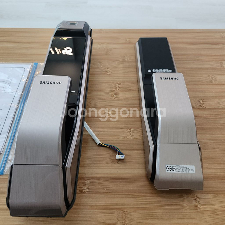 삼성 지문인식 푸시풀 도어락 (shp-p71) | 도어록 | 중고나라