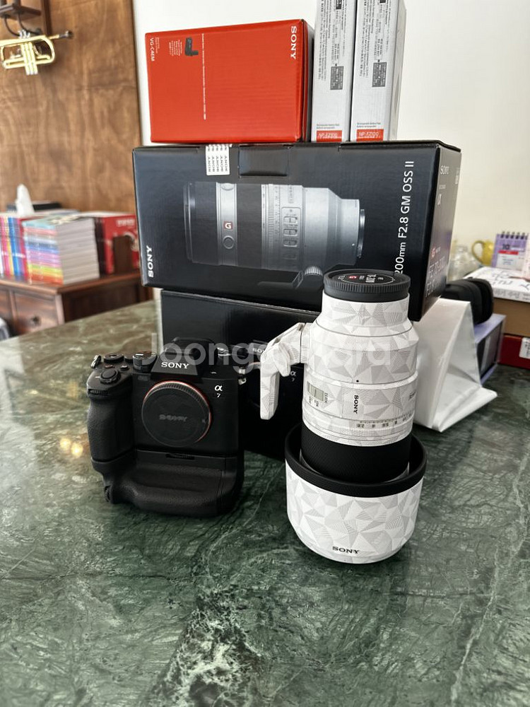 A7M4(세로그립+배터리3개)+70200gm2 | 미러리스 | 중고나라