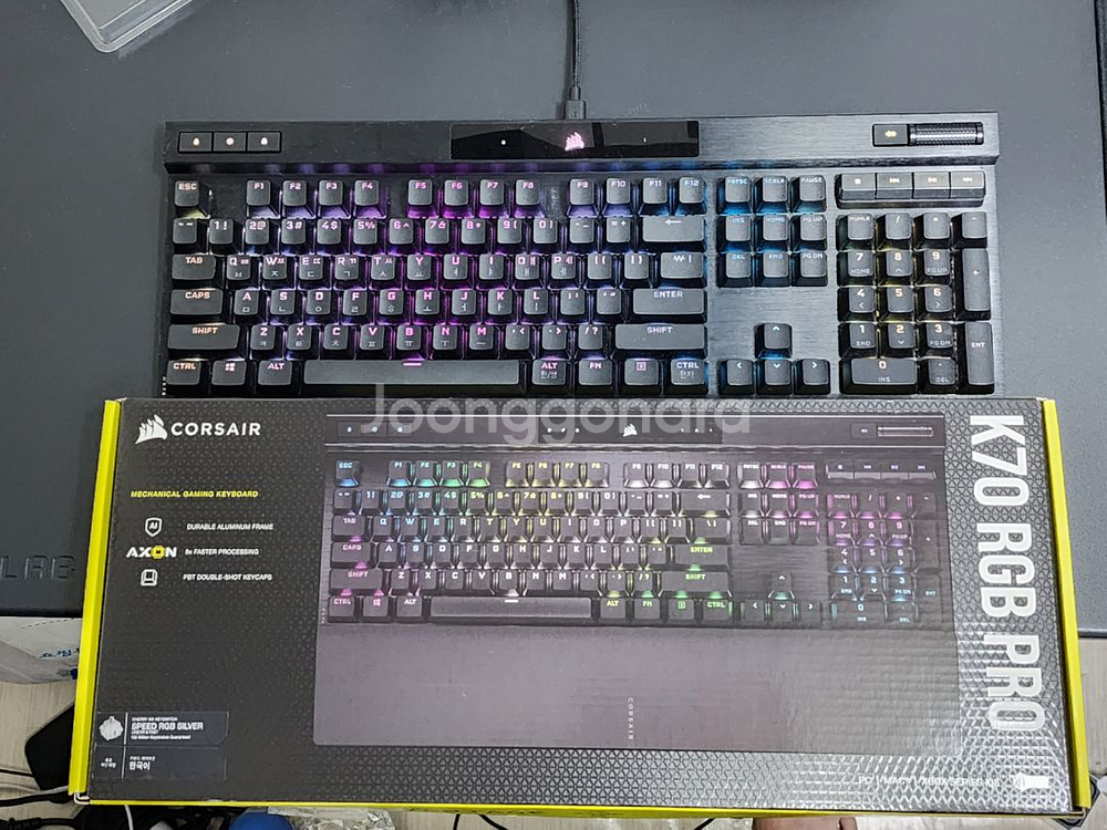 커세어 K70 RGB PRO | 키보드/마우스/스피커 | 중고나라