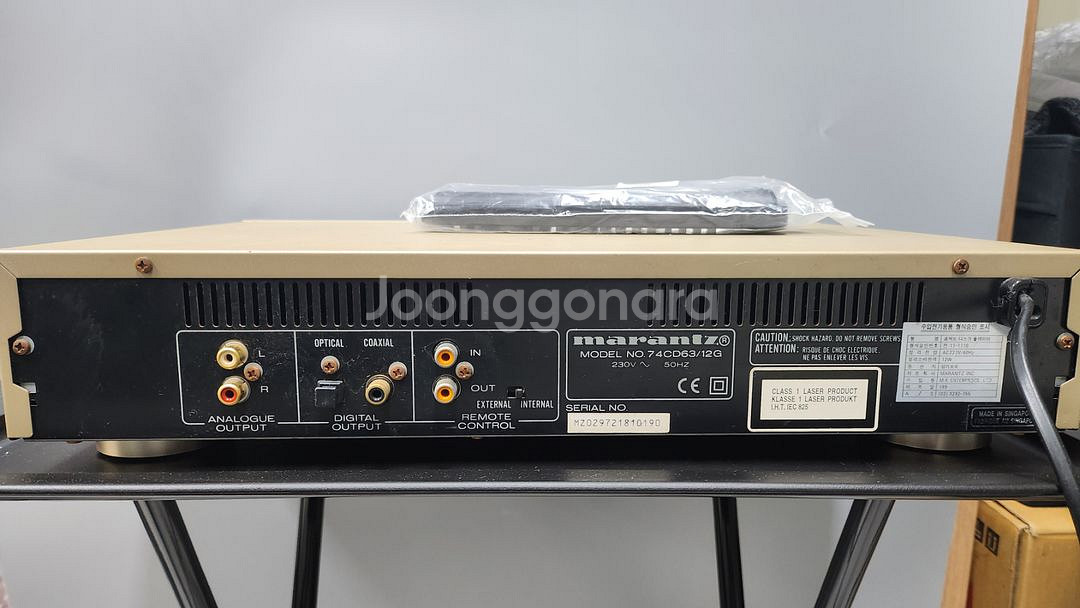 마란츠 CD플레이어 CD-63SE | 음향플레이어 | 중고나라