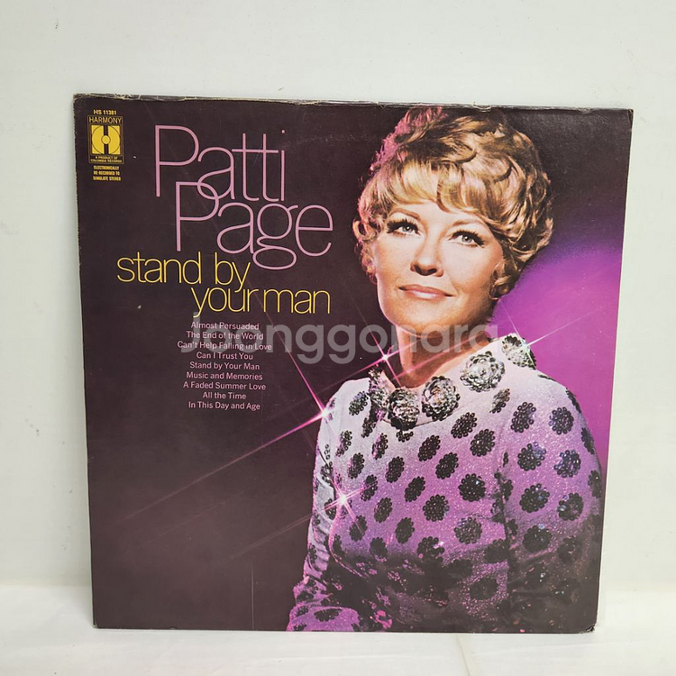 패티 페이지 Patti Page lp | LP/기타음반 | 중고나라