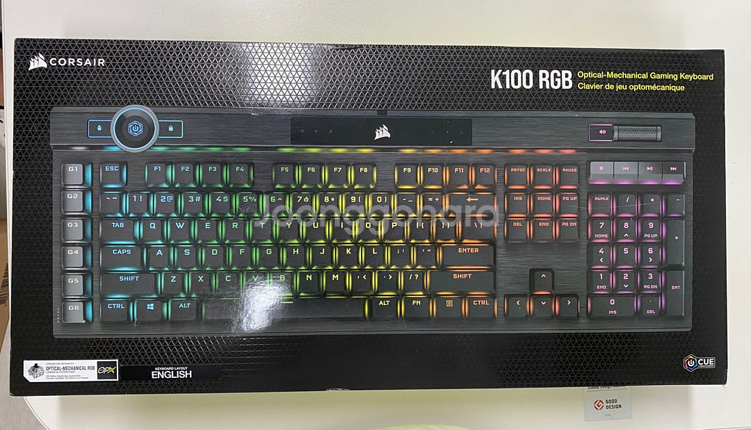 커세어 K100 RGB 키보드 (영문자판) | 중고나라 카페에서 운영하는 공식 사이트