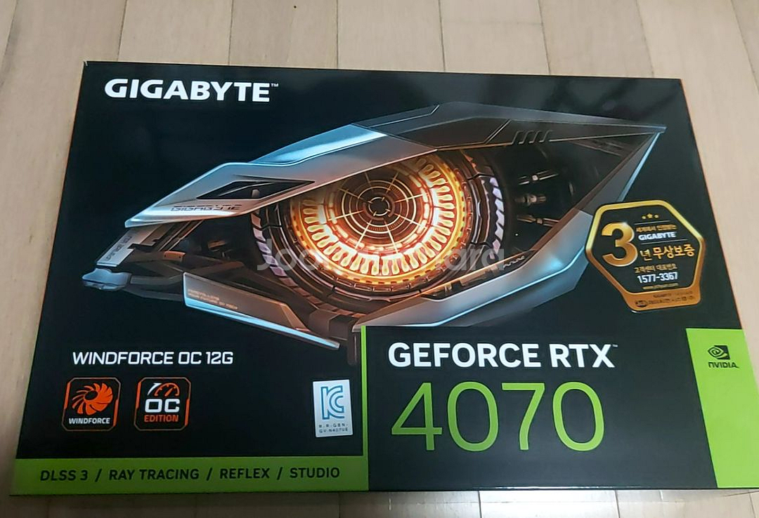 rtx 4070 | RAM/VGA/SOUND | 중고나라
