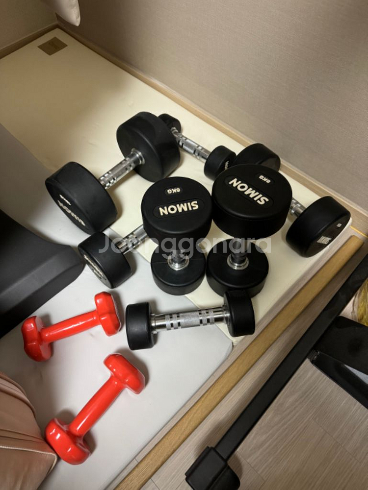 사이먼 덤벨 6kg, 8kg, 12kg | 헬스용품 | 중고나라