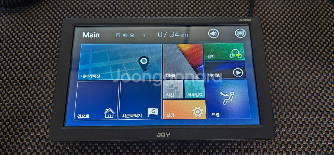 (8인치) 조이 G-9000 지니넥스트3D 네비게이션 | 블랙박스/네비게이션 | 중고나라