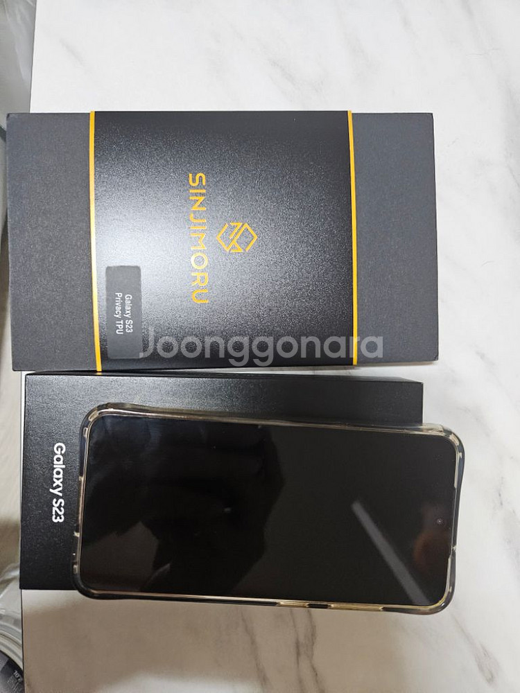 S급 s23 512gb 블랙 풀박스 +필름, 케이스4종 | 삼성 | 중고나라