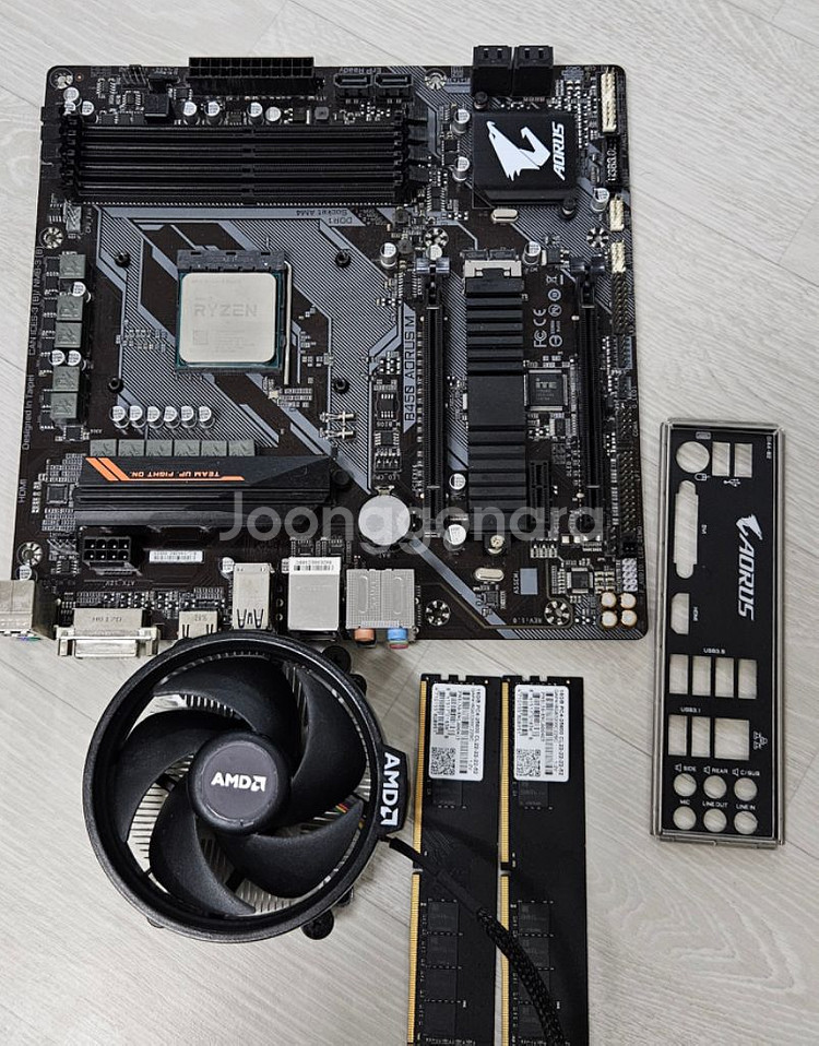 AMD 라이젠 5600X + B450 + 램 32 | CPU/메인보드 | 중고나라