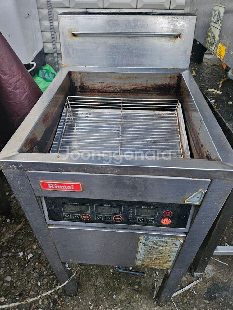 린나이 가스 튀김기(RFA-228G) LNG 판매 | 업소용주방가전 | 중고나라