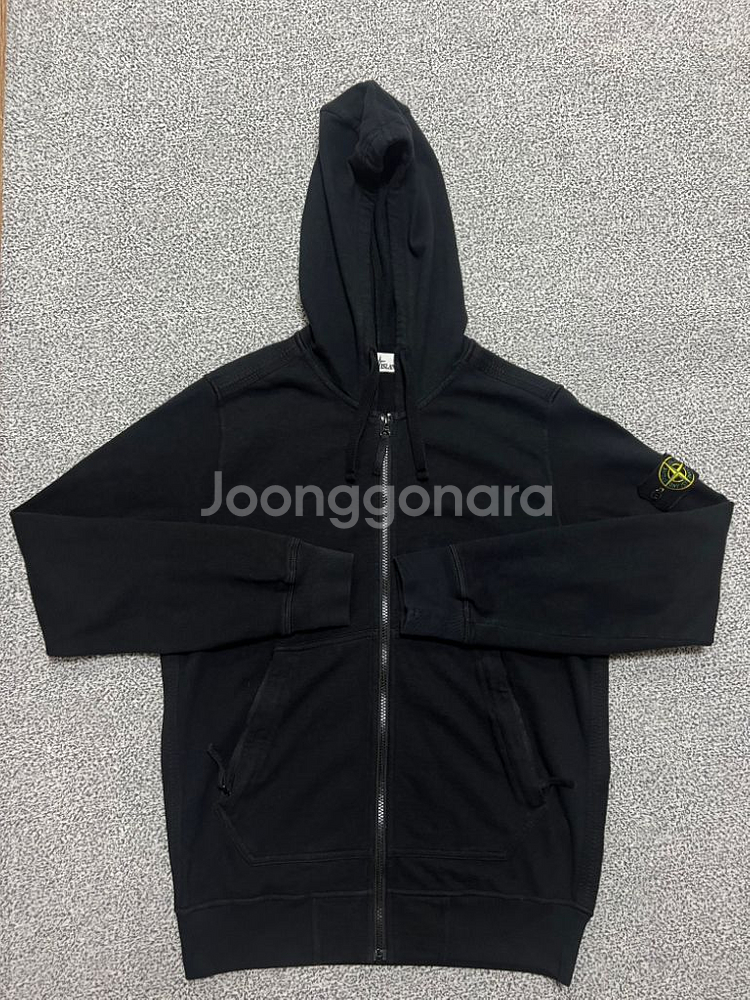 20SS스톤아일랜드 후드집업 M 95 블랙 | 기타 수입명품 | 중고나라