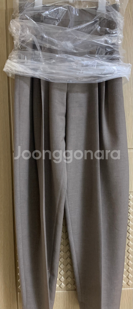 오르 배기팬츠(21FW) 차콜브라운 | 바지/팬츠/청바지 | 중고나라