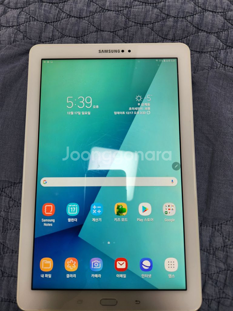 갤럭시탭 A6 SM-P580 팝니다 | 삼성 | 중고나라