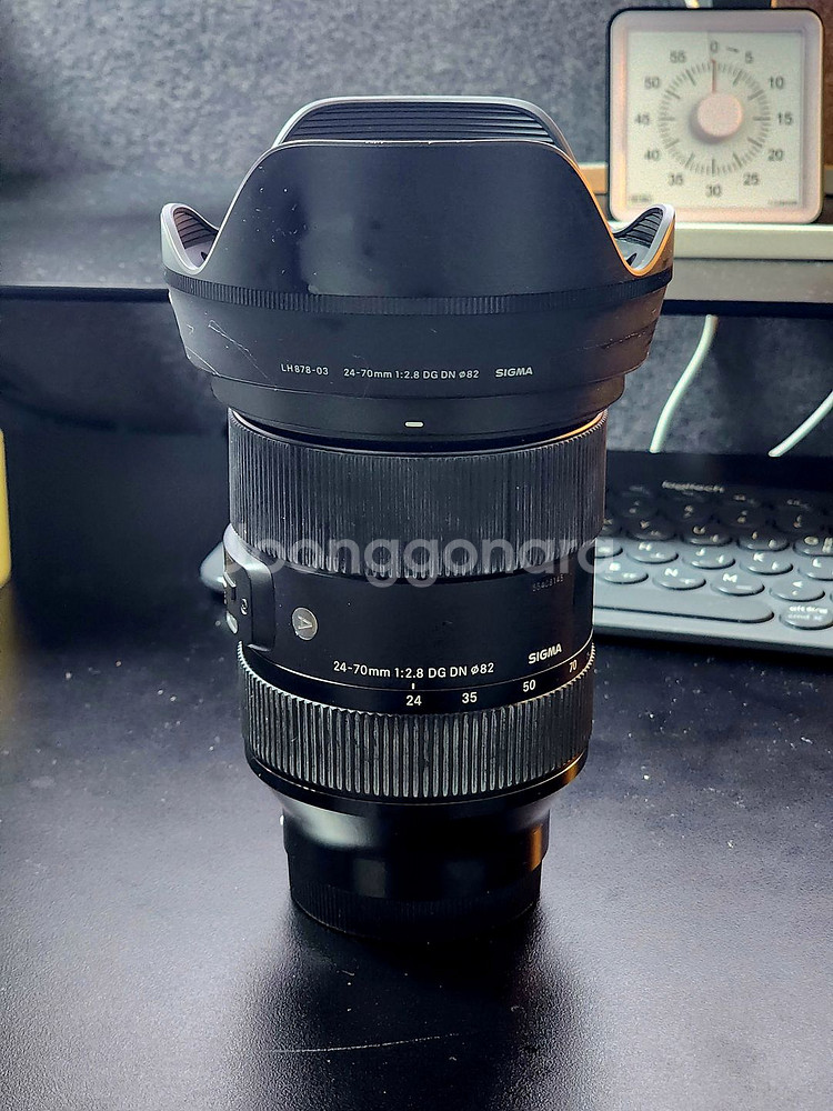 시그마 24-70 렌즈 F2.8 DGDN SONY FE | 카메라렌즈 | 중고나라