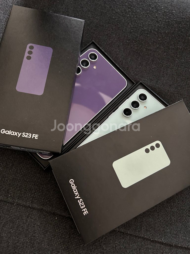새제품)갤럭시S23Fe 256G(크림,퍼플) | 삼성 | 중고나라