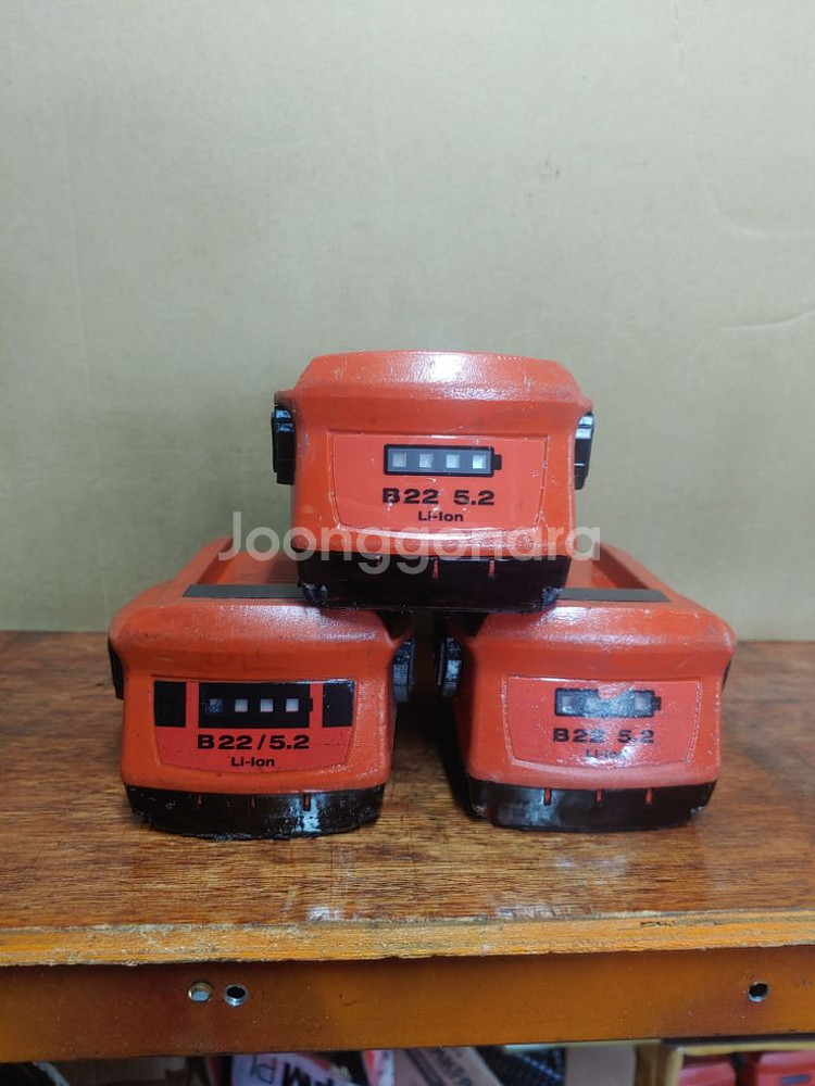 22V 힐티배터리B22 5.2AH 3개일괄판매 | 중고나라 카페에서 운영하는 공식 사이트