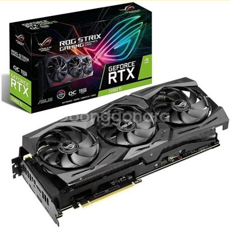 asus rog strix rtx 2080ti 삽니다 | RAM/VGA/SOUND | 중고나라