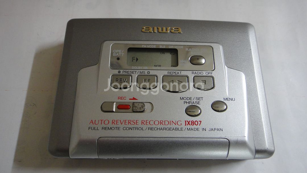aiwa hs jx807 워크맨 | 오디오/홈시어터 | 중고나라