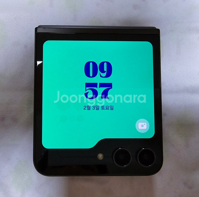 [갤럭시z플립5] 512G 블루 자급제 팔아요 | 삼성 | 중고나라