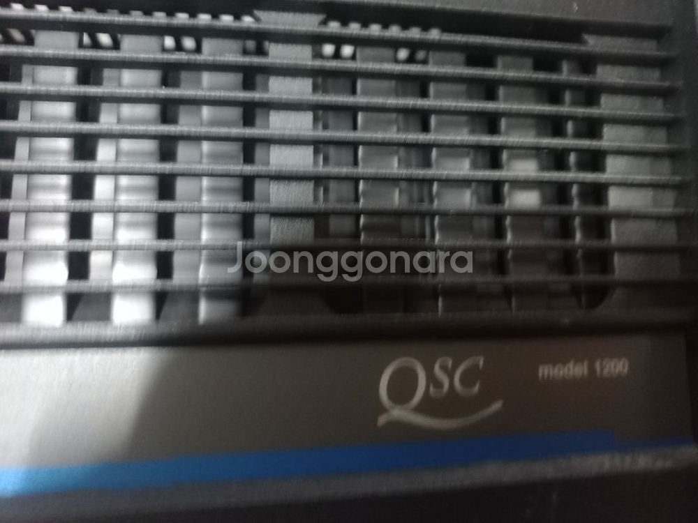 QSC 1200 파워앰프 | 중고나라 카페에서 운영하는 공식 사이트