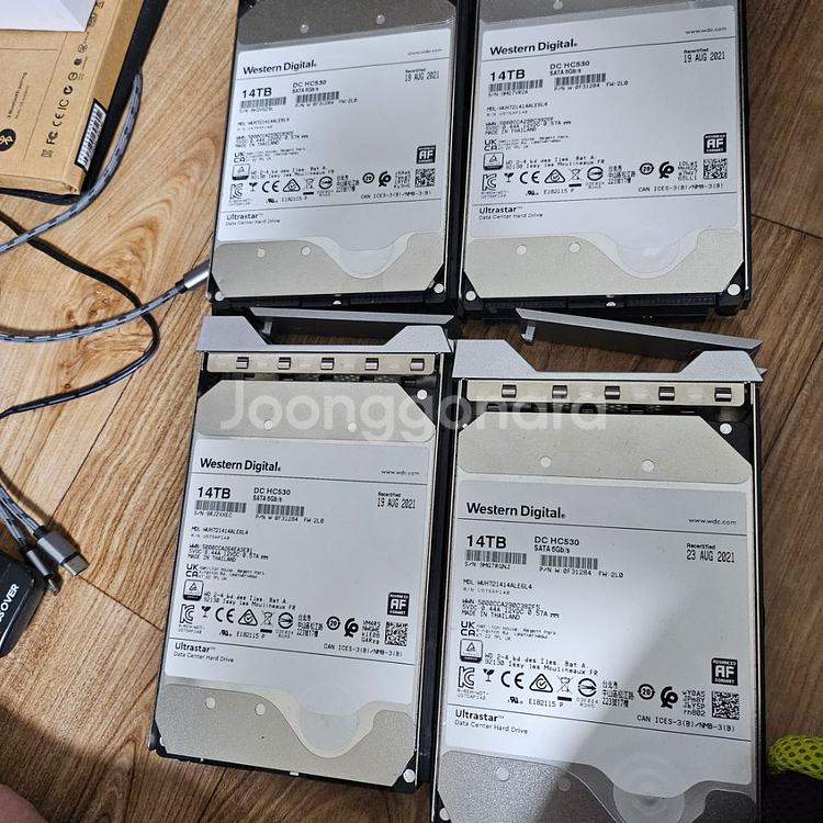 WD 14tb 하드디스크 판매합니다 | HDD/SSD/ODD | 중고나라