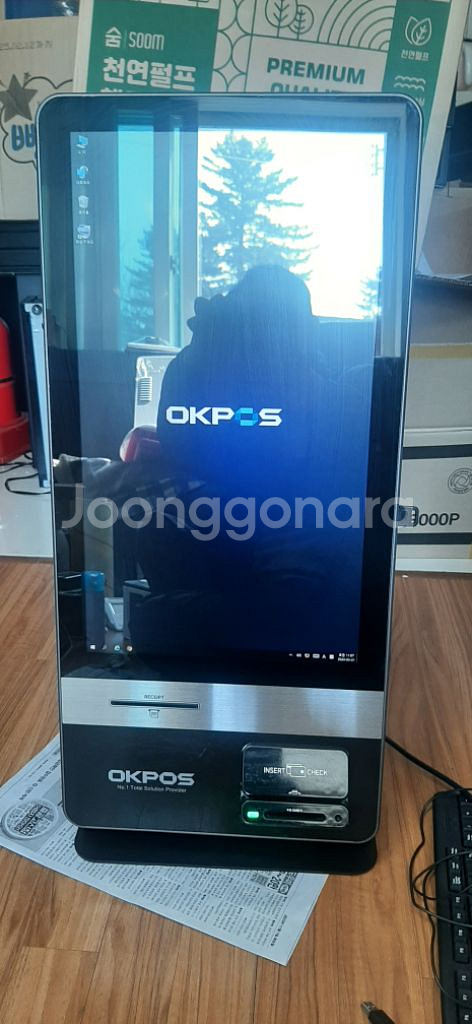 OKPOS 키오스크OK-K1 데스크형 | 중고나라 카페에서 운영하는 공식 사이트