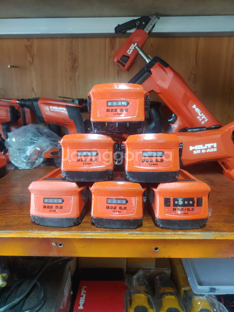 [HILTI]힐티배터리B22 5.2AH 3개를 1개가격 | 중고나라 카페에서 운영하는 공식 사이트