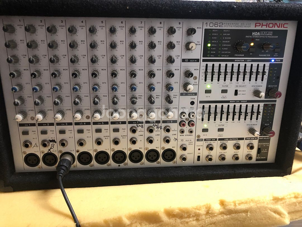 phonic 파워드믹서기 750와트 ~~ | 중고나라 카페에서 운영하는 공식 사이트