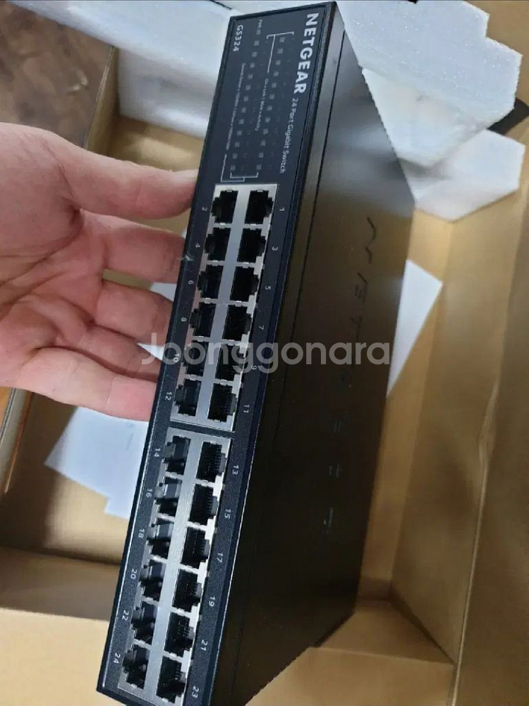 NETGEAR 24포트 기가비트 스위치 GS324v2 | 중고나라 카페에서 운영하는 공식 사이트