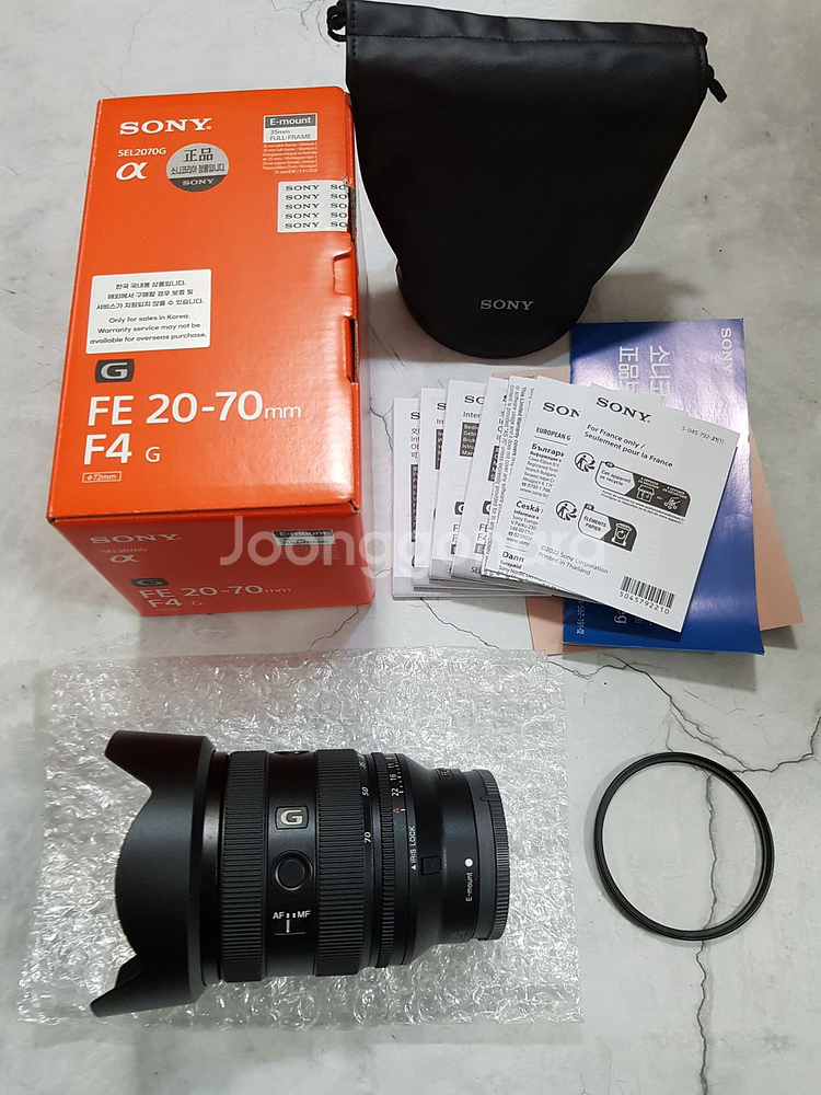 소니 정품 2070G 20-70G SEL2070G 풀박 | 중고나라 카페에서 운영하는 공식 사이트