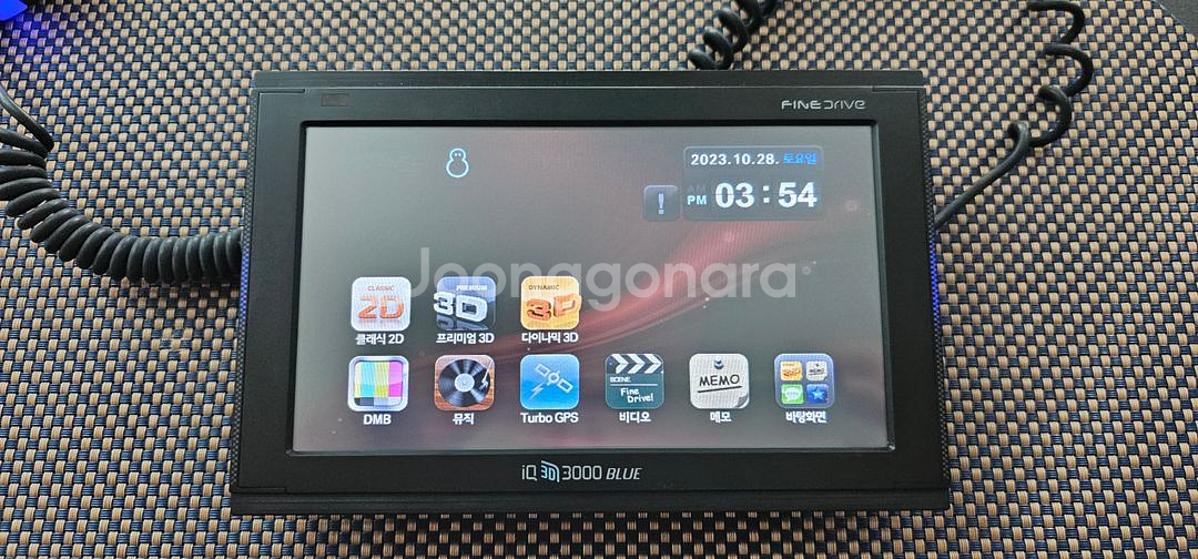 파인드라이브 iQ 3D 3000 BLUE 네비게이션 | 중고나라 카페에서 운영하는 공식 사이트