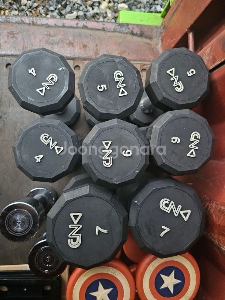 홈짐 CNK 10각 우레탄 덤벨 44KG | 중고나라 카페에서 운영하는 공식 사이트