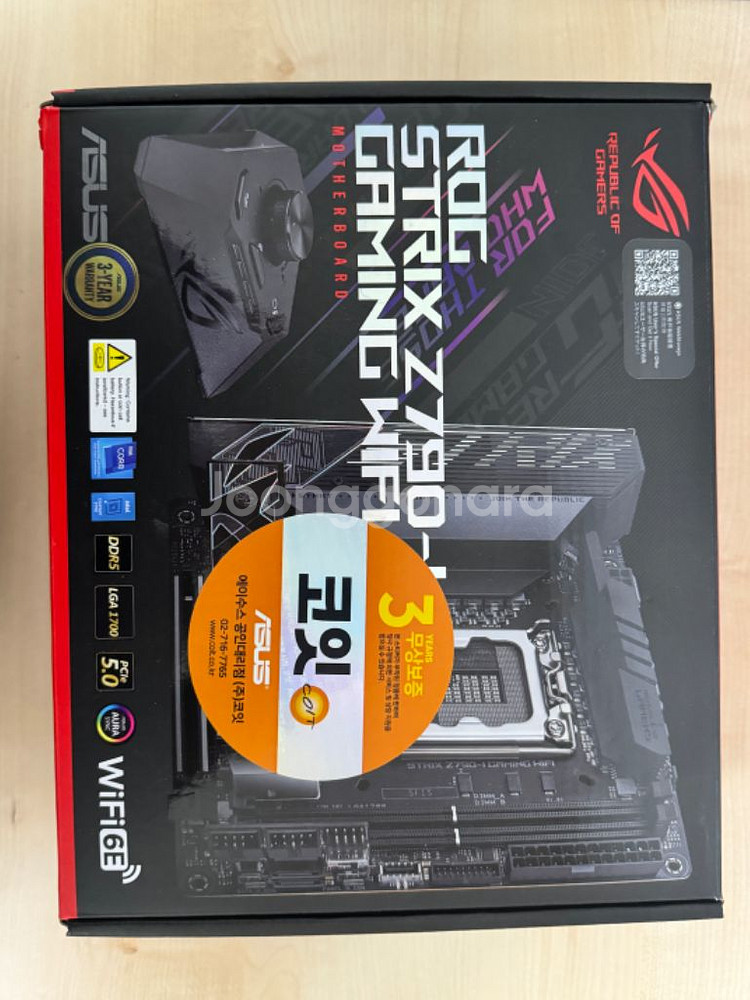 ASUS ROG STRIX Z760-i 팝니다 | 중고나라 카페에서 운영하는 공식 사이트