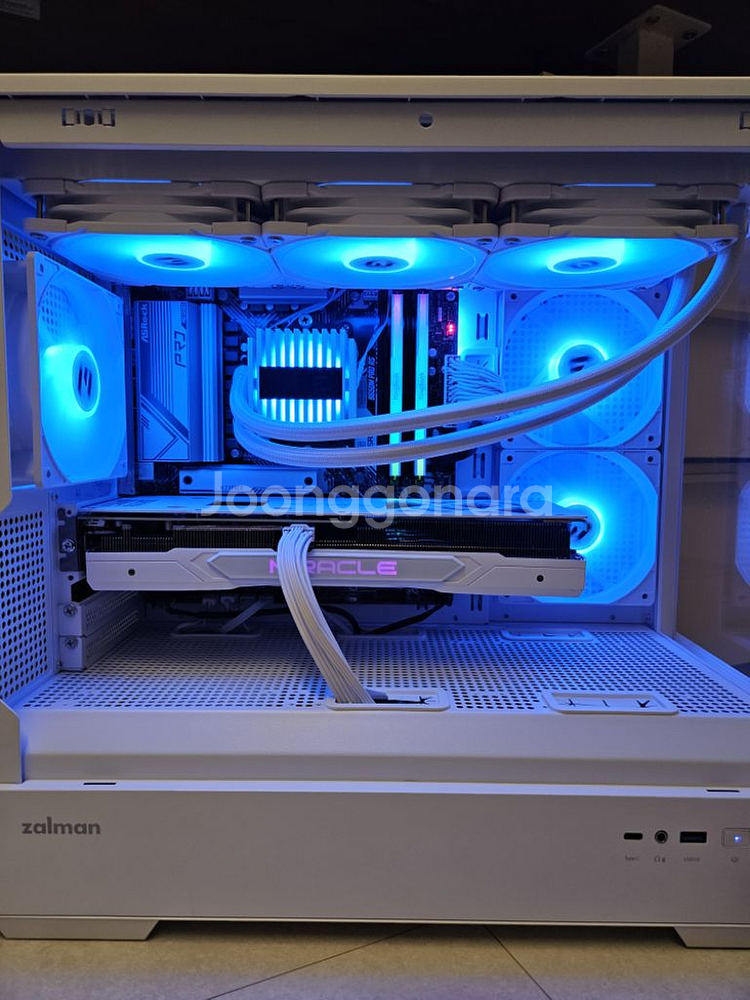 부산/고사양 화이트 게이밍 본체/783d 4070s | 중고나라 카페에서 운영하는 공식 사이트