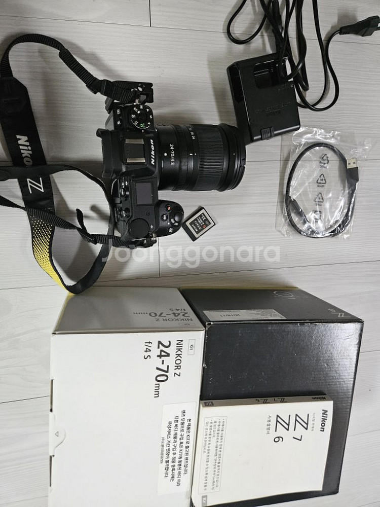 니콘 z6 + NIKKOR Z 2470 f4 s | 중고나라 카페에서 운영하는 공식 사이트