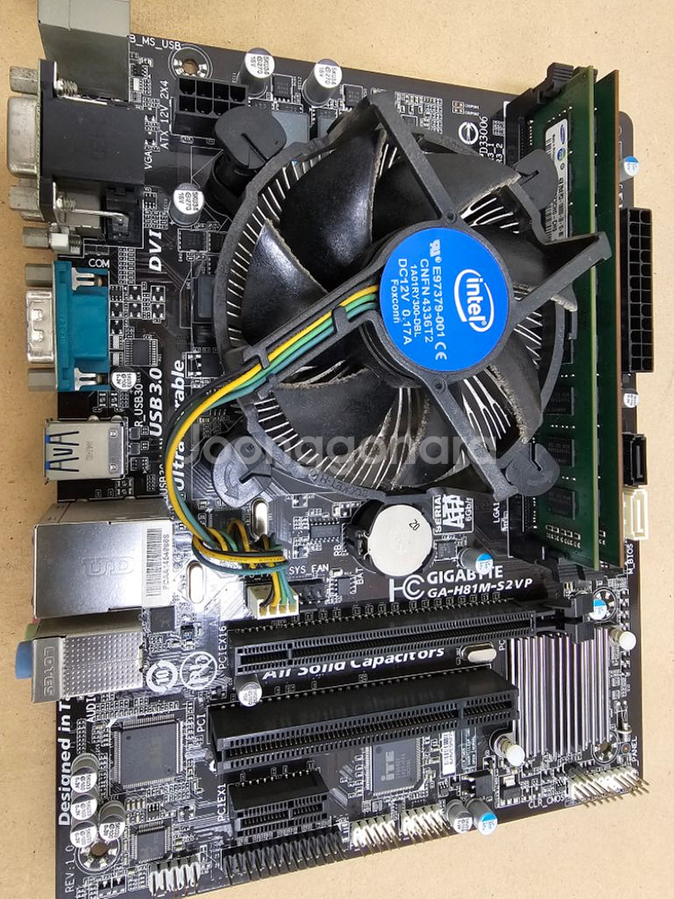 Intel G3260+M/B H81+8GB 세트 팝니다 | 중고나라 카페에서 운영하는 공식 사이트