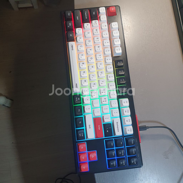 ABKO MK87 무소음 텐키레스 키보드 게이밍키보드 | 중고나라 카페에서 운영하는 공식 사이트
