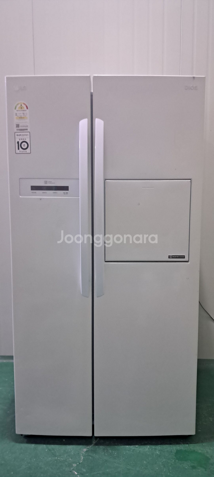 1508 엘지디오스 802L 2도어양문형냉장고(화이트) | 중고나라 카페에서 운영하는 공식 사이트