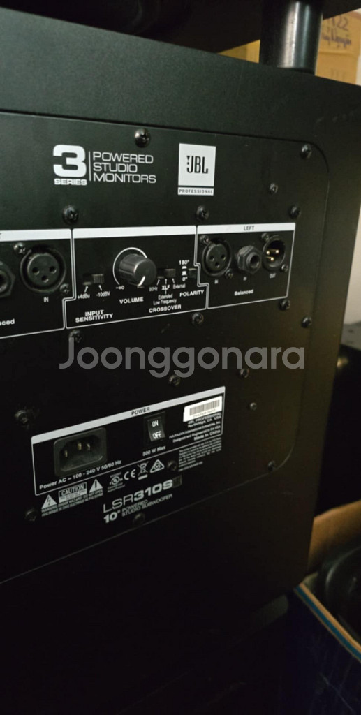 JBL LSR 310S 10 인치 서브우퍼 | 중고나라 - 안심되는 중고거래