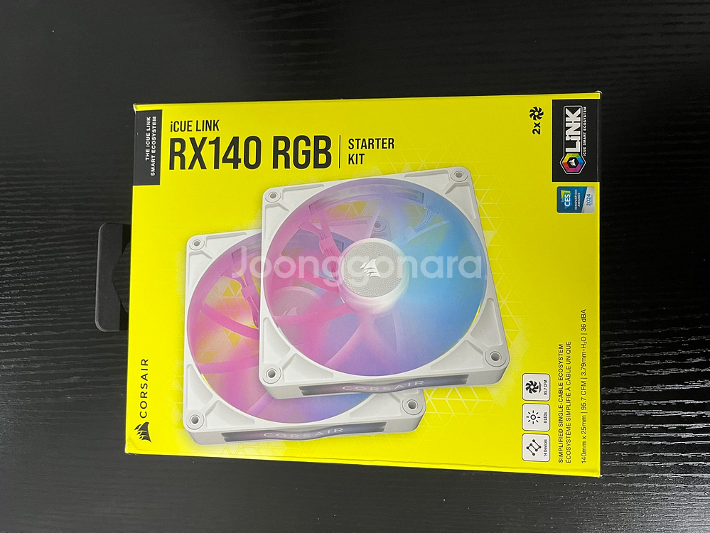 커세어 쿨러 RX140 White Starter Kit | 중고나라 - 안심되는 중고거래