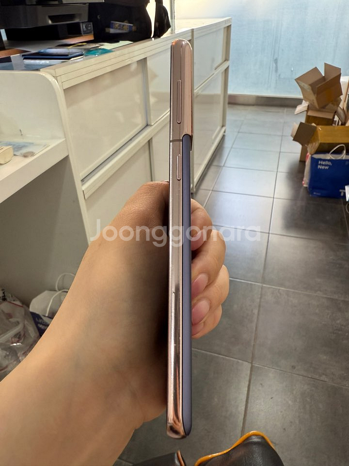 무잔상)갤럭시S21 256GB 바이올렛/ Y829 | 중고나라 - 안심되는 중고거래