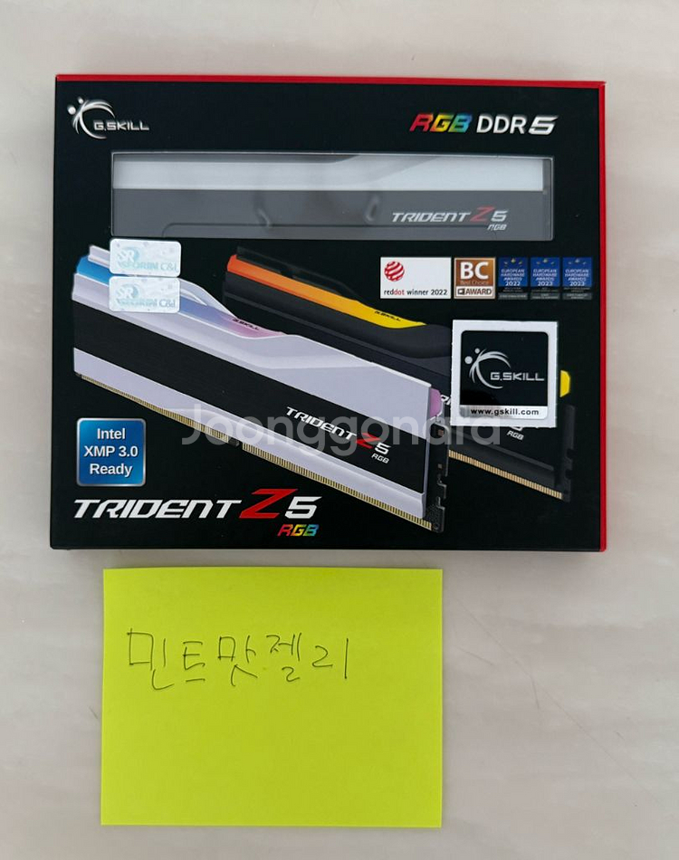 G.SKILL DDR5-6000 CL36 팝니다. | 중고나라 - 안심되는 중고거래