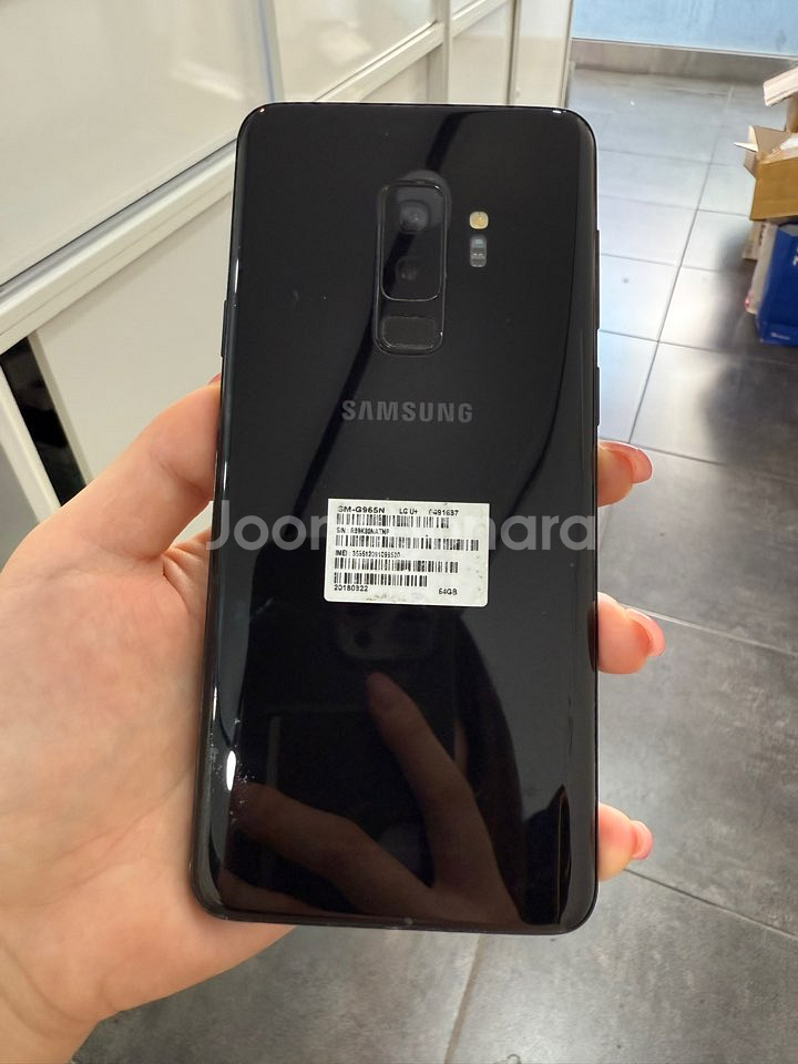 갤럭시S9+ 64GB 블랙/ Y845 | 중고나라 - 안심되는 중고거래