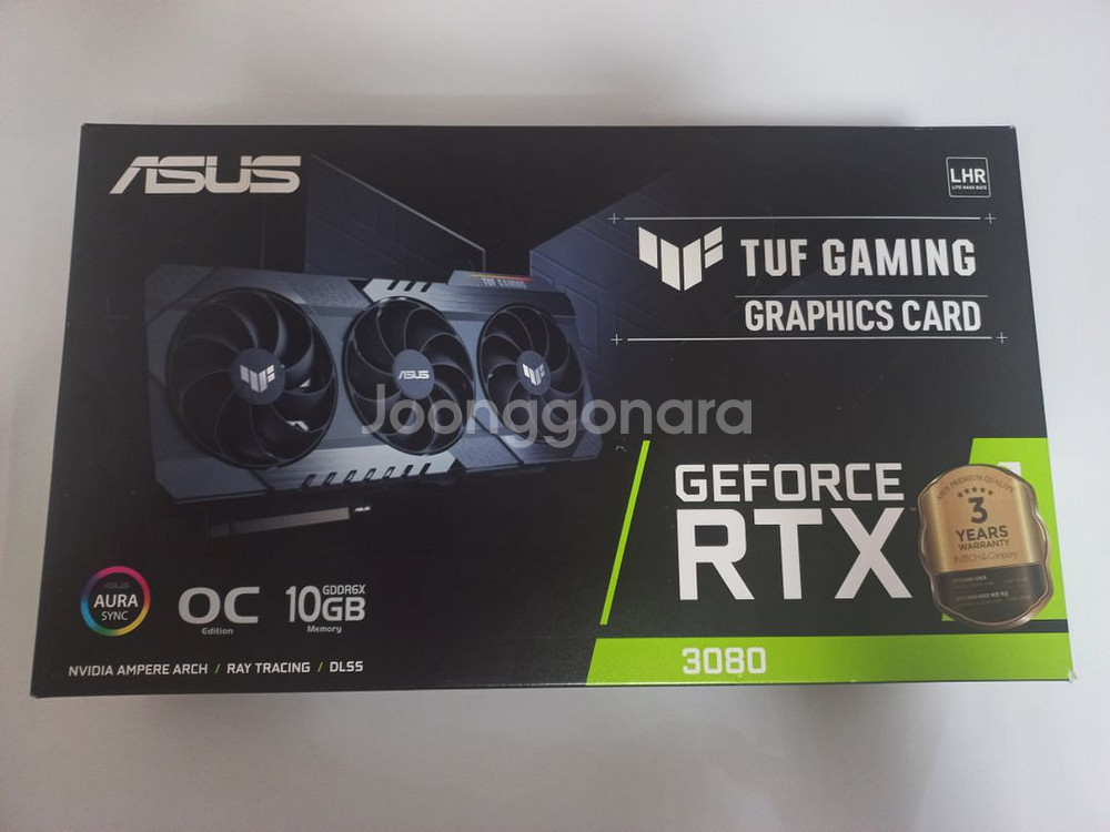 (택포) ASUS 3080 10GB 그래픽카드 | 중고나라 카페에서 운영하는 공식 사이트