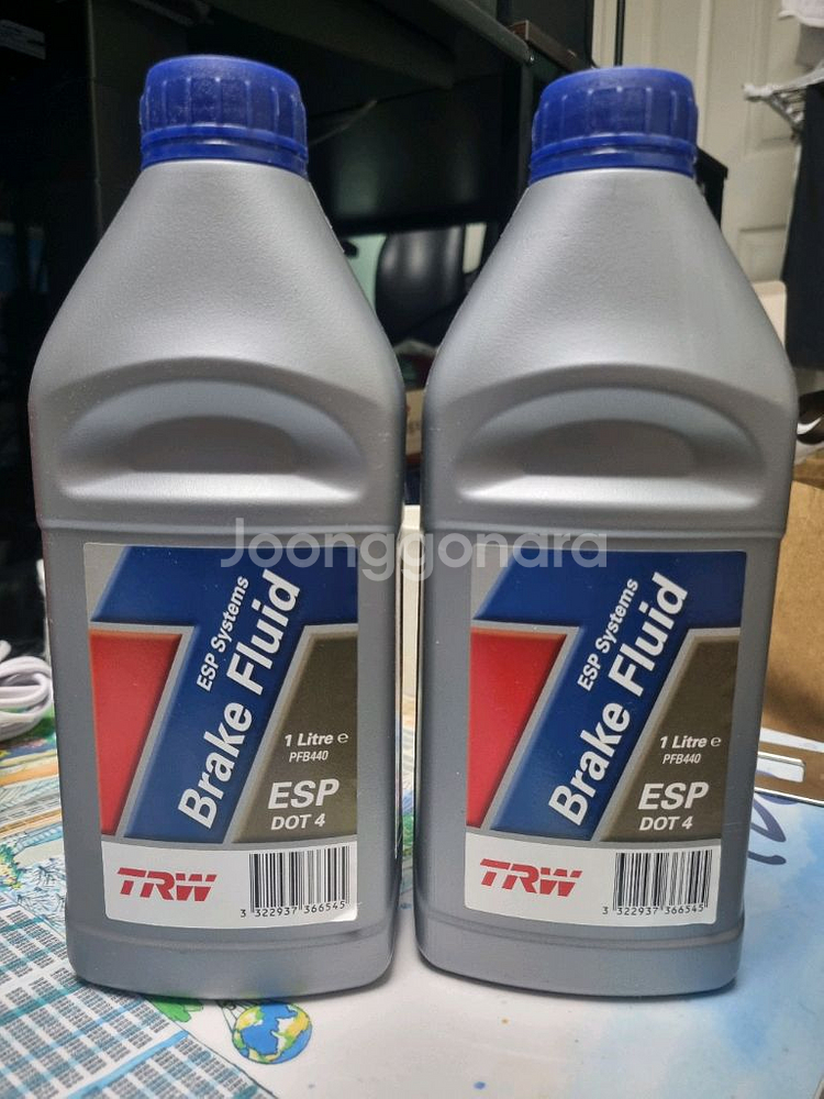 TRW 저점도 브레이크액 DOT4 ESP 2L(1대분) | 중고나라 카페에서 운영하는 공식 사이트