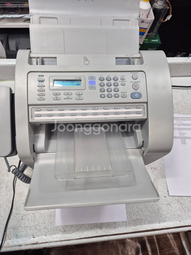 삼성SF-760 흑백레이저팩스 전용-전화기있음 | 중고나라 - 안심되는 중고거래